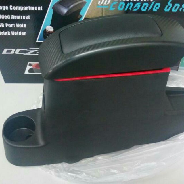 Arm rest for Bezza with cup holder and usb hole, Auto Accessories on ...