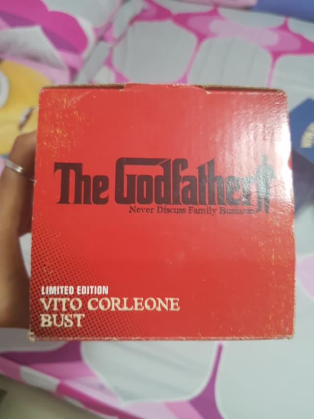 Bib vito corleone godfather bust (not statue,sideshow,neca,mcfarlane,dc ...