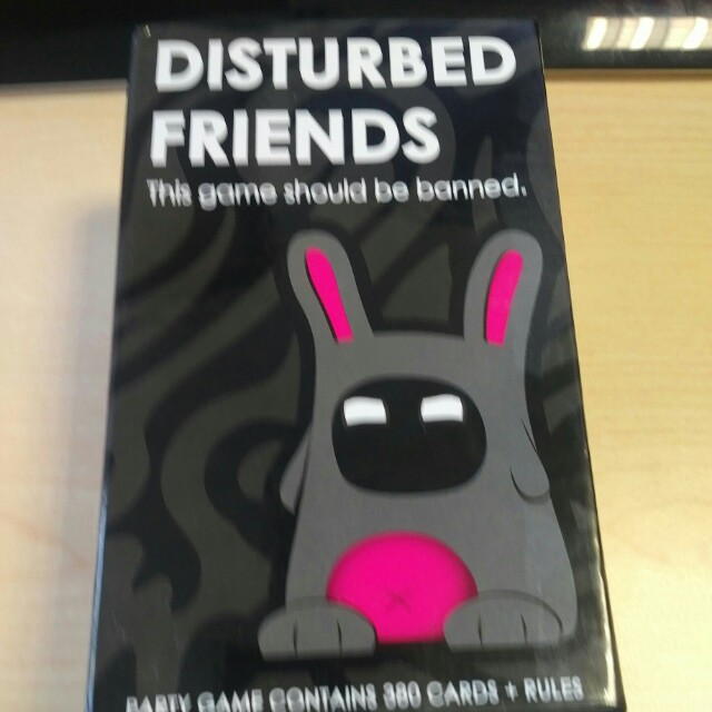 Disturbed friends card game, Hobbies & Toys, Toys & Games on Carousell