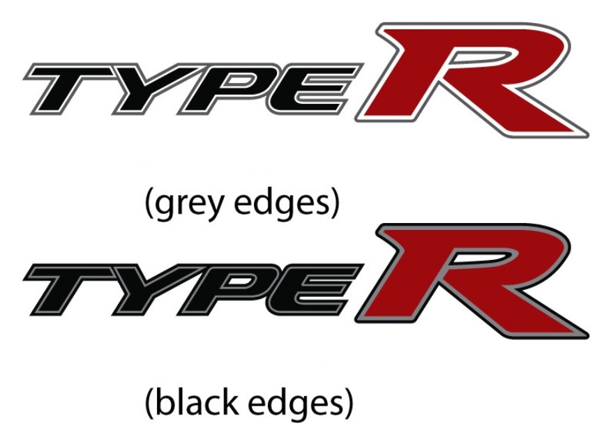 Type R sticker clearance sale, Car Accessories on Carousell