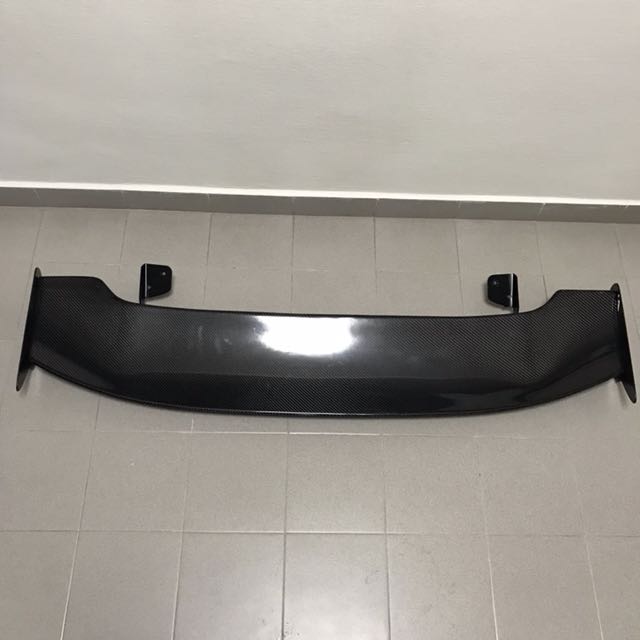 Honda Fit/Jazz gk5 js racing spoiler carbon fiber, Car Accessories on ...