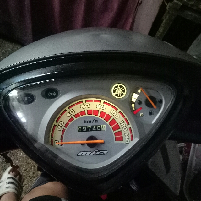 Mio Sporty Matte Gray 2016 Model, Motorbikes on Carousell