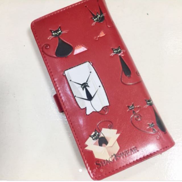 RED SHAGWEAR WALLET (AUTHENTIC), Women's Fashion, Bags & Wallets ...