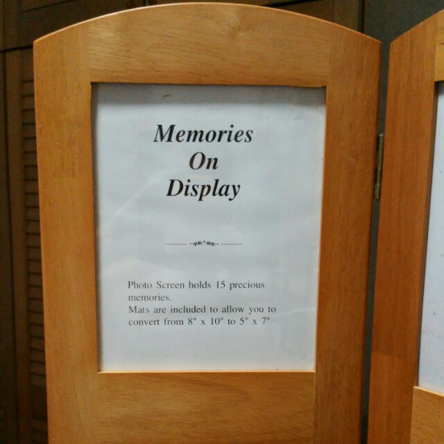 Room Divider with 15 photo frames, Furniture & Home Living, Home Decor ...