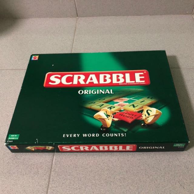 SALE Scrabble Board Game (Original), Hobbies & Toys, Toys & Games on ...