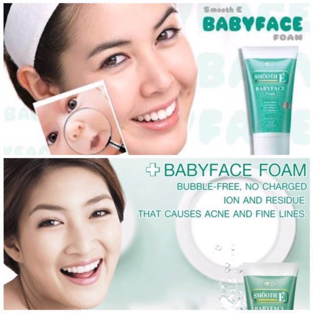 Smooth E Babyface Foam (240g), Beauty & Personal Care, Bath & Body ...