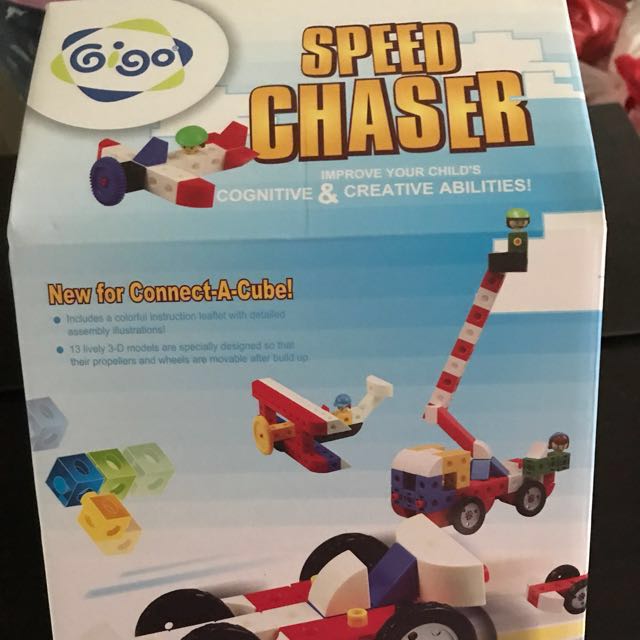 Speed Chaser (Connect-a-cube), Everything Else on Carousell
