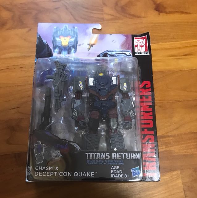 Transformers Titans Return Decepticon Quake Masterpiece Macross Gundam ...