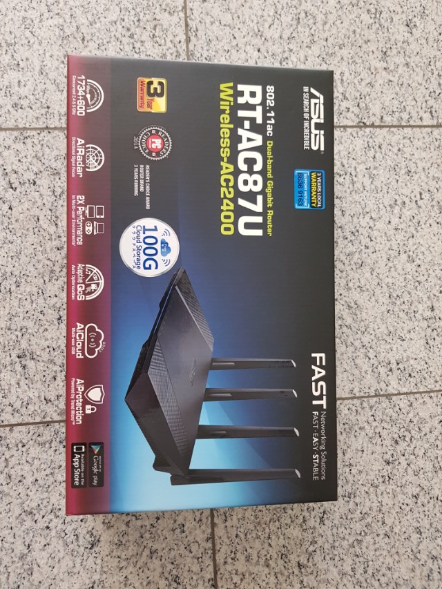 Asus Router RT-AC87U, Computers & Tech, Parts & Accessories, Networking ...