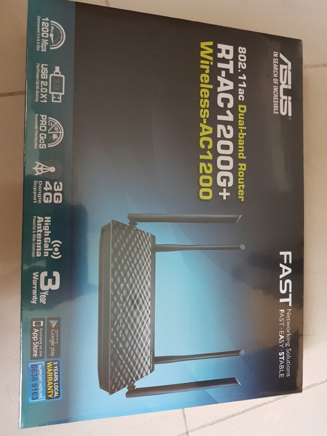 Asus Wireless Router, Computers & Tech, Laptops & Notebooks on Carousell