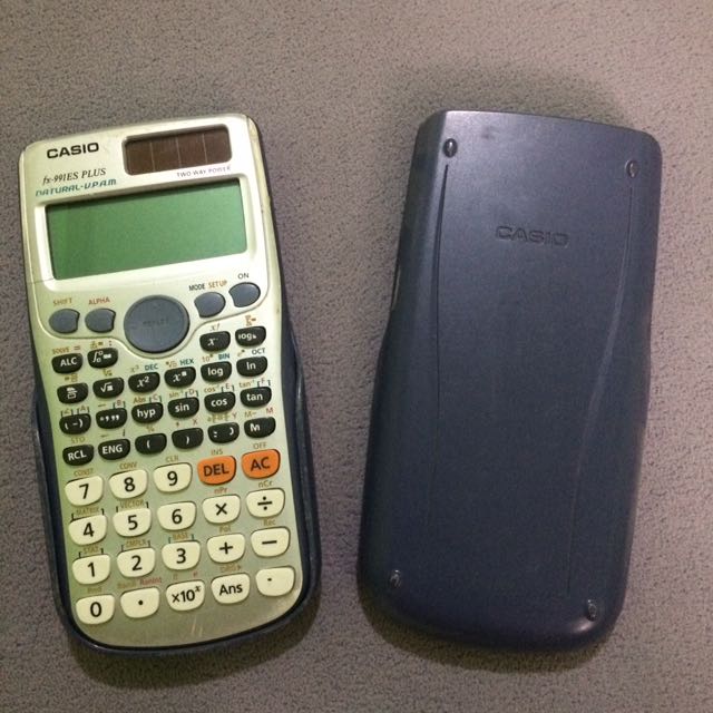 AUTHENTIC Casio Calculator Model fx-991ES PLUS, Natural-V.P.A.M, Two ...