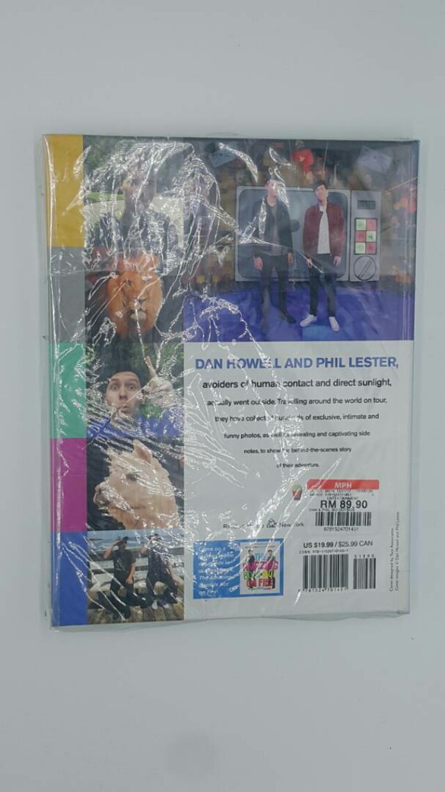 Dan & Phil Go Outside Book, Hobbies & Toys, Books & Magazines, Children ...