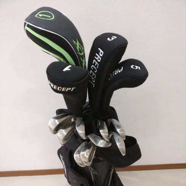 Full set Precept golf clubs + X3X Driver, Sports Equipment, Sports ...