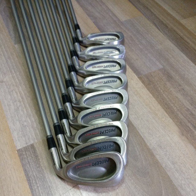 Full set Precept golf clubs + X3X Driver, Sports Equipment, Sports ...