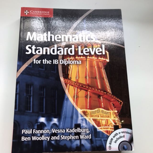 IB SL Math Textbook, Hobbies & Toys, Books & Magazines, Textbooks on ...