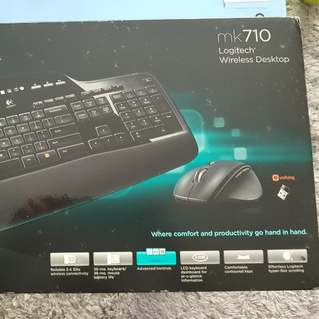 Logitech Mk710 Wireless Keyboard And Mouse Set New Computers And Tech Parts And Accessories