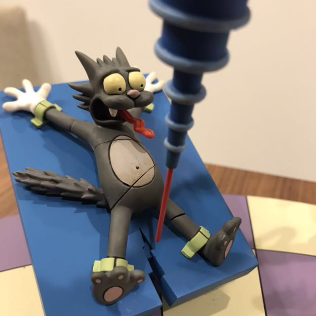 McFarlane Simpsons Figures Itchy & Scratchy Spay Anything, Hobbies ...