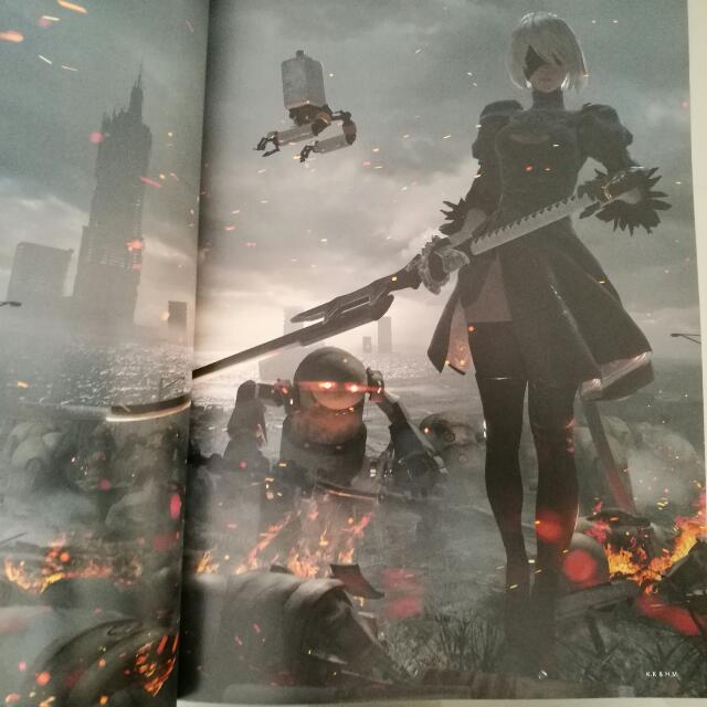 Nier Automata Artbook, Guide Book, Video Gaming, Video Game Consoles ...