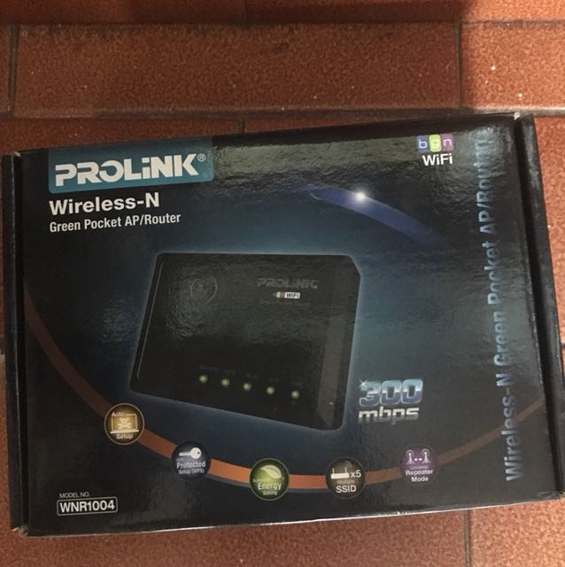 Prolink router, Computers & Tech, Parts & Accessories, Networking on ...