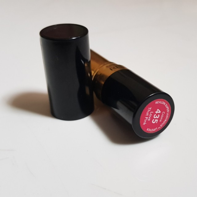 REVLON Super Lustrous Lipstick 435 Love That Pink, Beauty & Personal ...