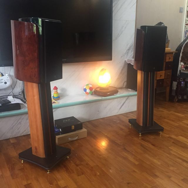 Swan Hivi M3+ bookshelf speaker and original stand. , Audio, Other ...