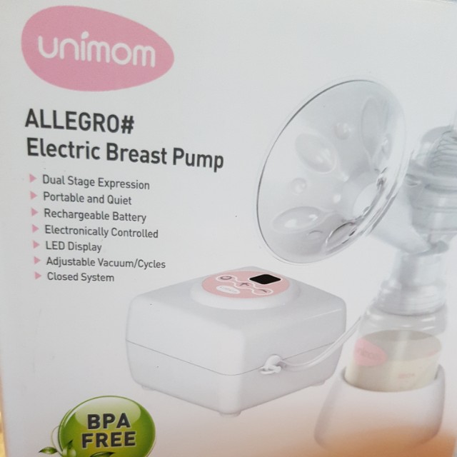 Unimom Electric Breast Pump, Babies & Kids, Nursing & Feeding ...
