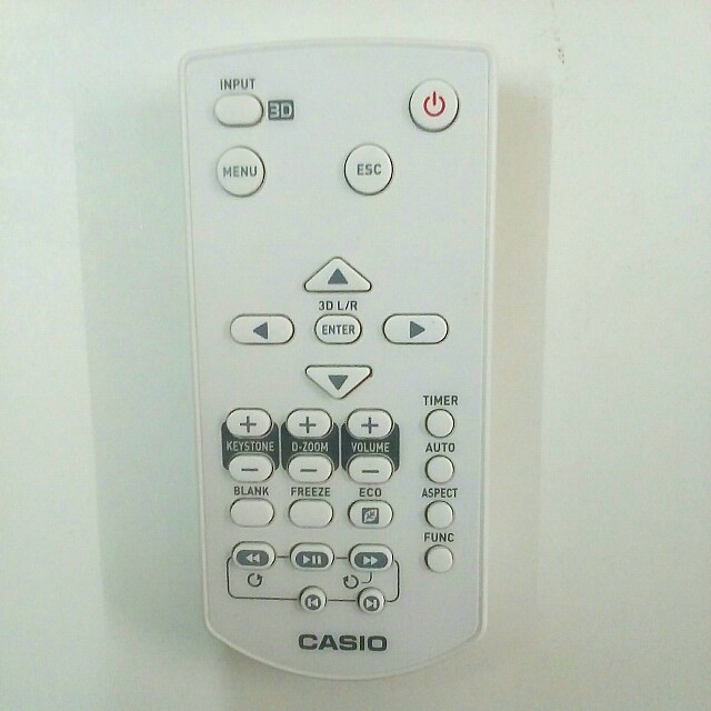 CASIO Data Projector XJ-M156 with Remote Control YT-140, TV & Home ...