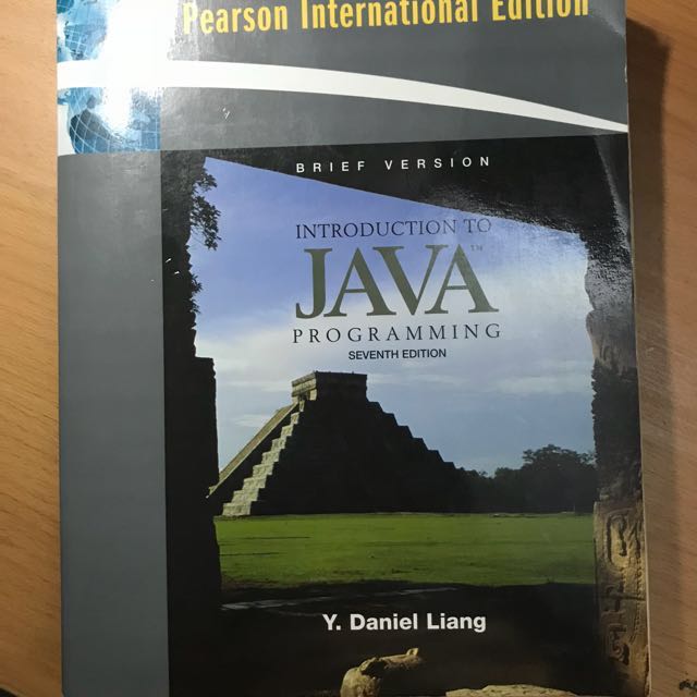 Introduction To Java Programming 7th Ed Book Hobbies And Toys Books And Magazines Textbooks On 9671