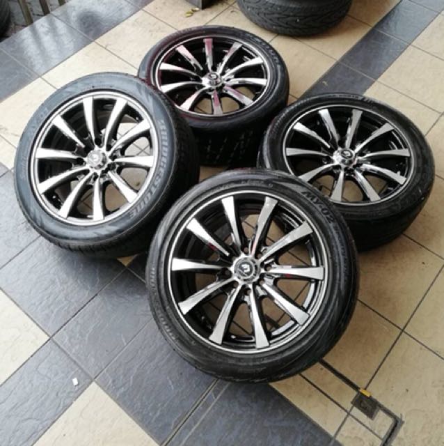 MHR Vip tukur tukur 15 inch sports rim saga flx tyre 70% . Bagai pinang ...