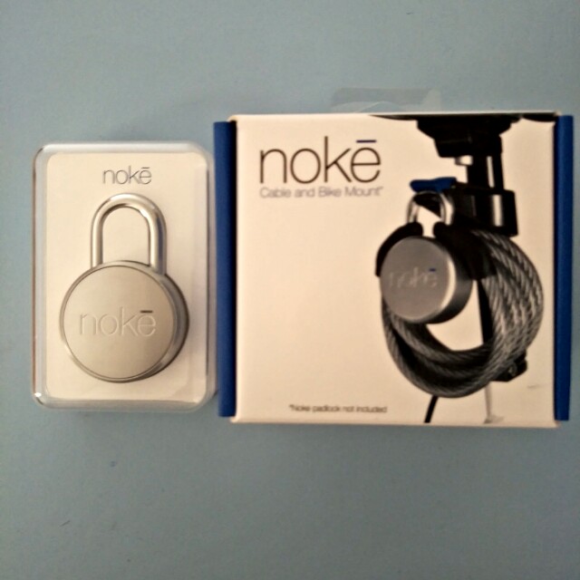 Noke smart padlock + Noke cable and bike mount, Sports Equipment, PMDs ...