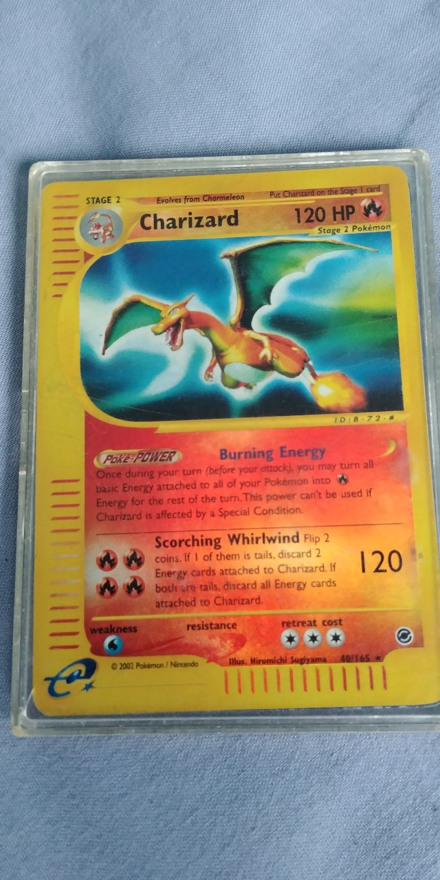 Original Charizard Card English TCG, Toys & Games, Board Games & Cards ...