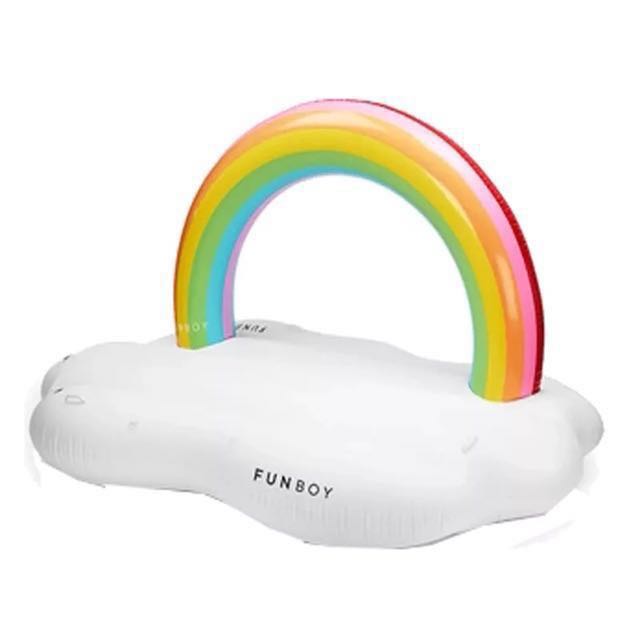 Rainbow cloud float for rent , Hobbies & Toys, Toys & Games on Carousell