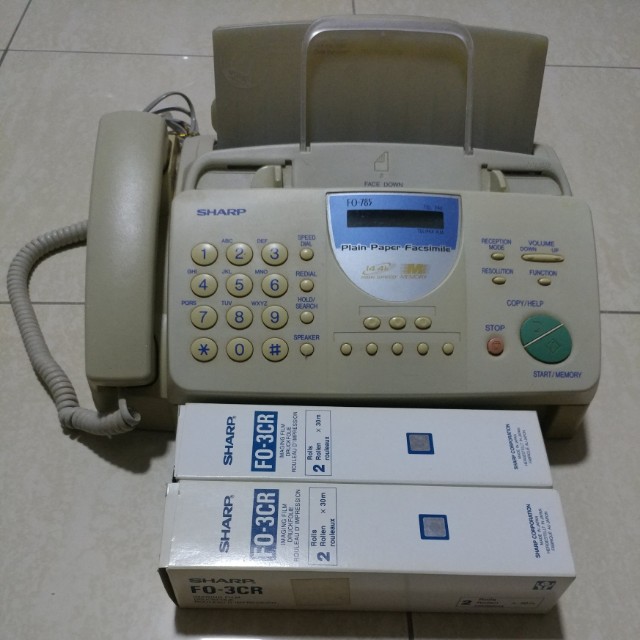 Sharp fax machine, TV & Home Appliances, Washing Machines and Dryers on ...