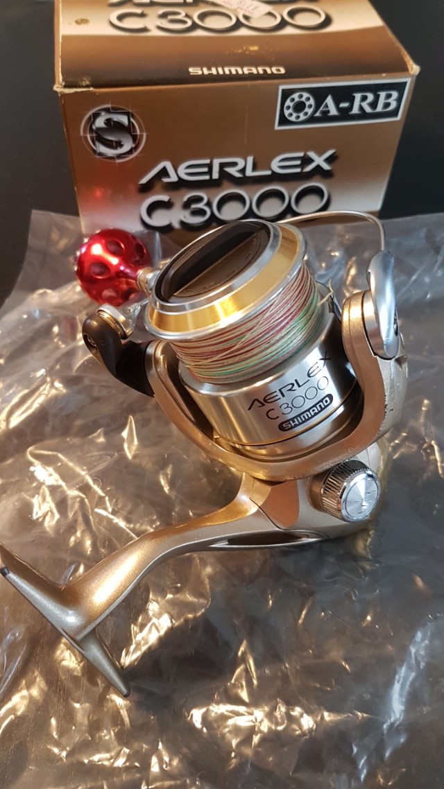 Shimano Aerlex C3000, Sports Equipment, Fishing on Carousell