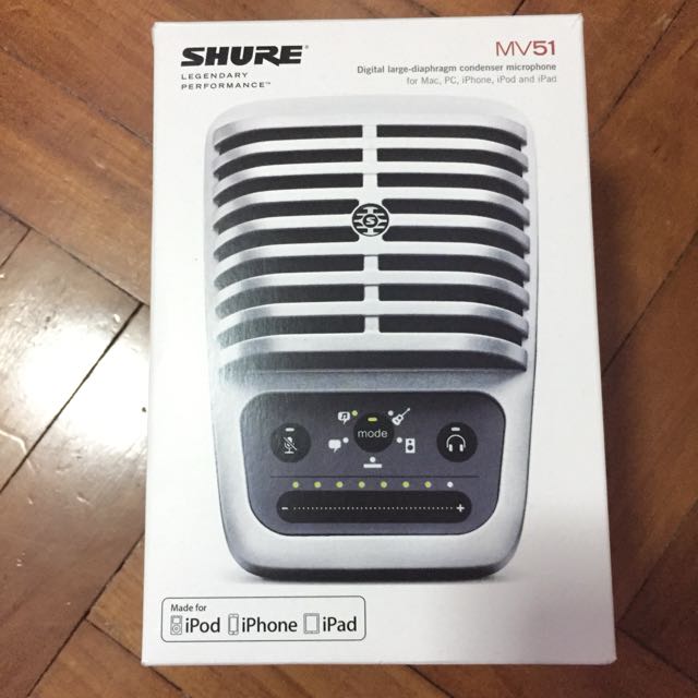 Shure MV51, Audio, Other Audio Equipment on Carousell