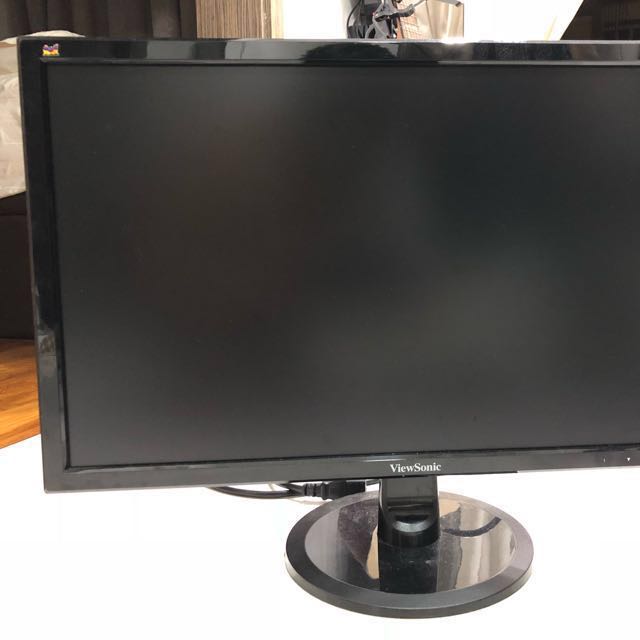 ViewSonic VX2456 23.4 inch monitor, Computers & Tech, Parts ...