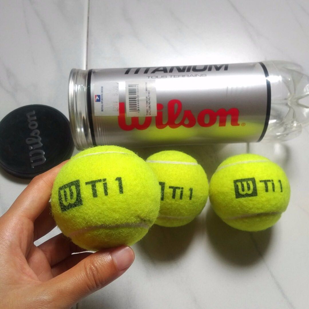 Wilson Tennis Balls. 3x2 sets available for $3each, Sports Equipment ...