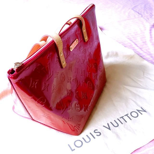 100% authentic LV Bag (RED), Women's Fashion, Bags & Wallets, Cross ...