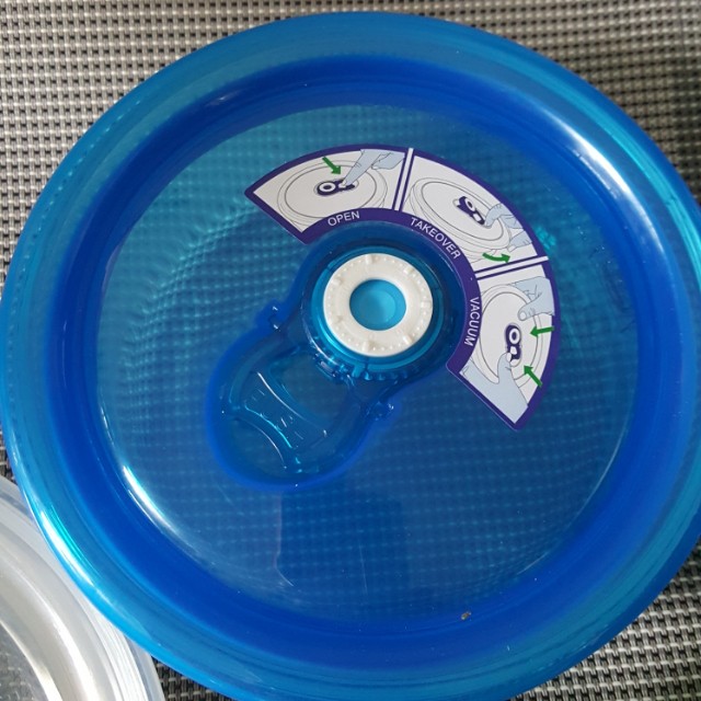 Air-tight Vacuum Lock Glass Container, TV & Home Appliances, Kitchen ...