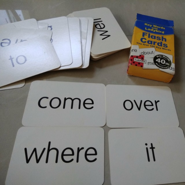 Key Words with Ladybird Flash Cards, Babies & Kids, Babies & Kids ...