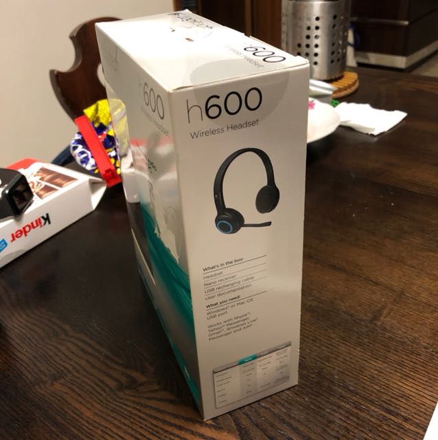 Logitech h600 Wireless Headset, Audio, Headphones & Headsets on Carousell