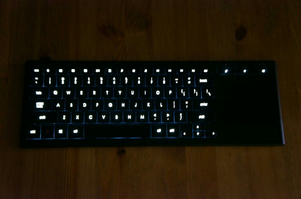 Logitech K830 HTPC keyboard, Computers & Tech, Parts & Accessories ...