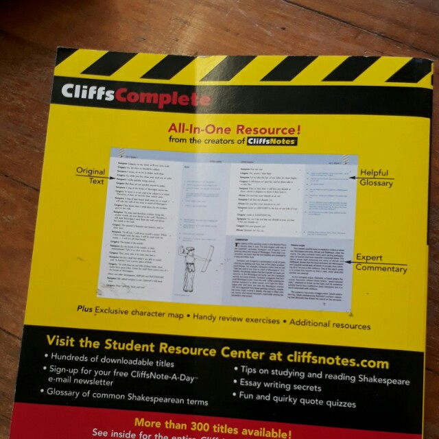 Macbeth CliffsComplete Cliffnotes Guidebook English Literature ...