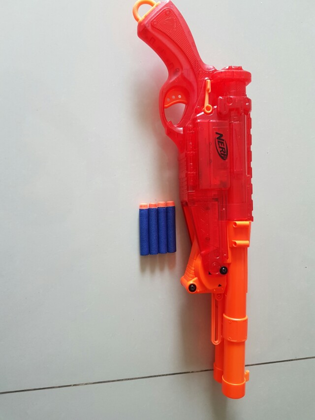 Nerf barrel break/ shotgun, Hobbies & Toys, Toys & Games on Carousell
