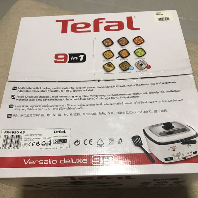 Tefal Versalio Deluxe 9-in-1 Multi Cooker, TV & Home Appliances ...