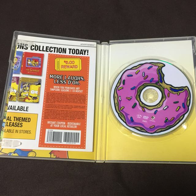 The Simpsons movie DVD, Hobbies & Toys, Music & Media, CDs & DVDs on ...