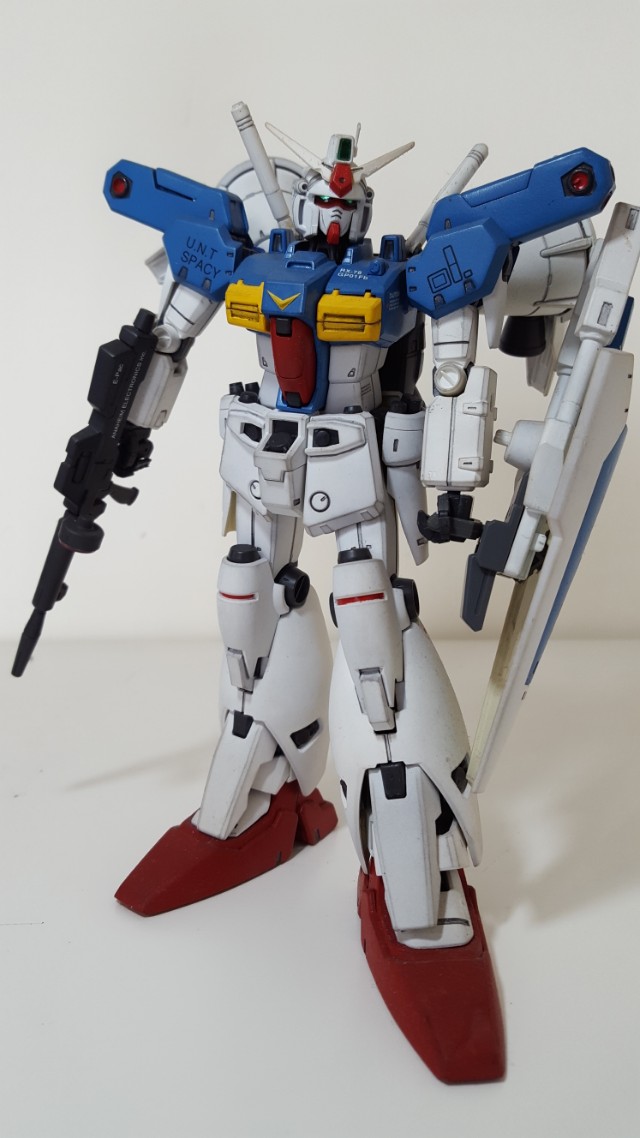 Bandai MG Scale 1/100 Gundam RX-78 GP01, Hobbies & Toys, Toys & Games ...