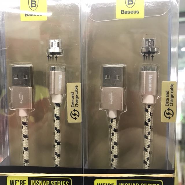 BASEUS Magnetic Cable, Mobile Phones & Gadgets, Mobile & Gadget ...