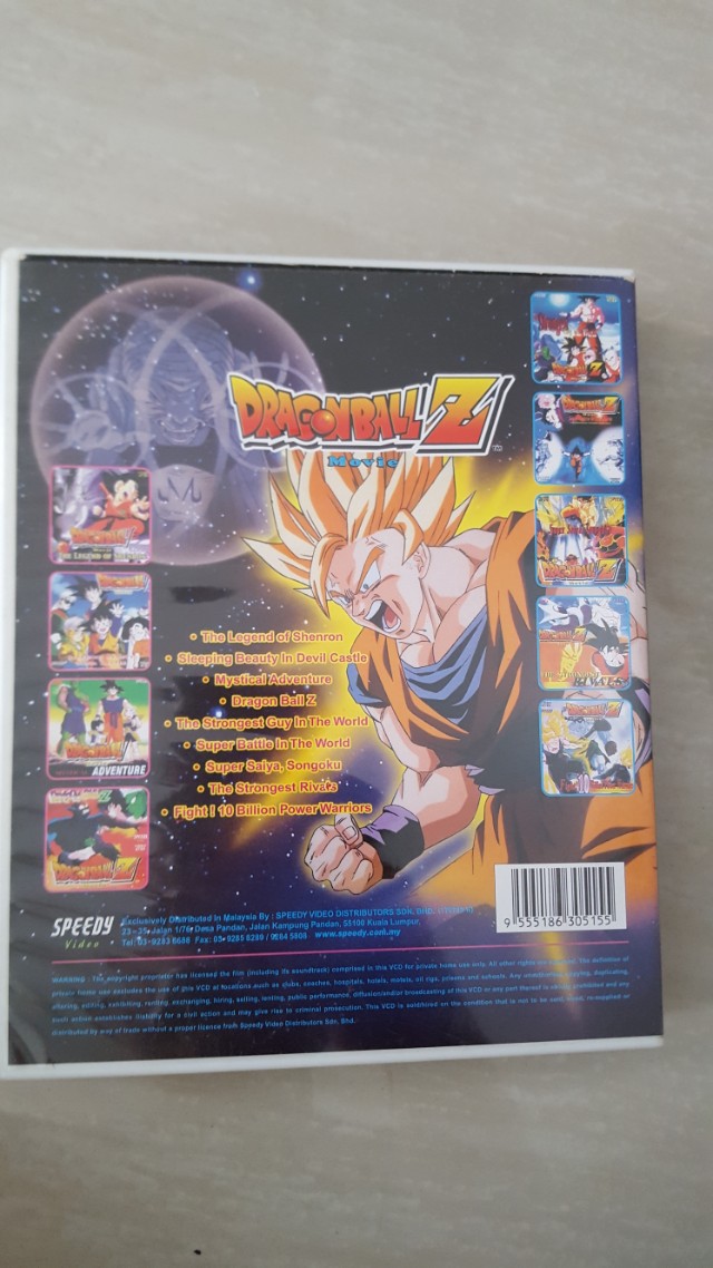 Dragon Ball Z movies Vol 1 VCD, Hobbies & Toys, Music & Media, CDs ...