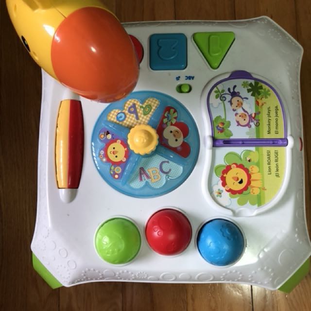Fisher Price Animal Friends Learning Table, Babies & Kids, Infant ...